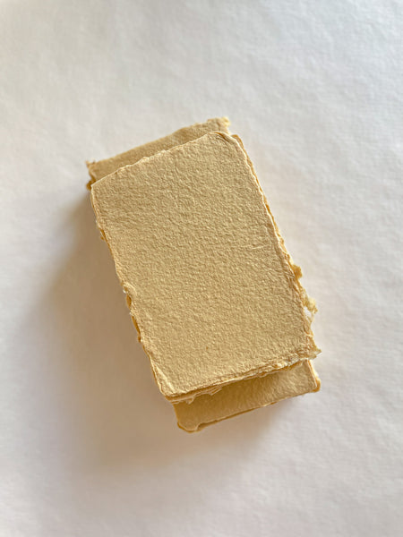 Natural Gold Handmade paper – Kattone